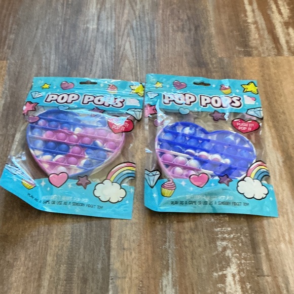 innovative desgins | Toys | Heartshaped Pop It Fidget Toy | Poshmark